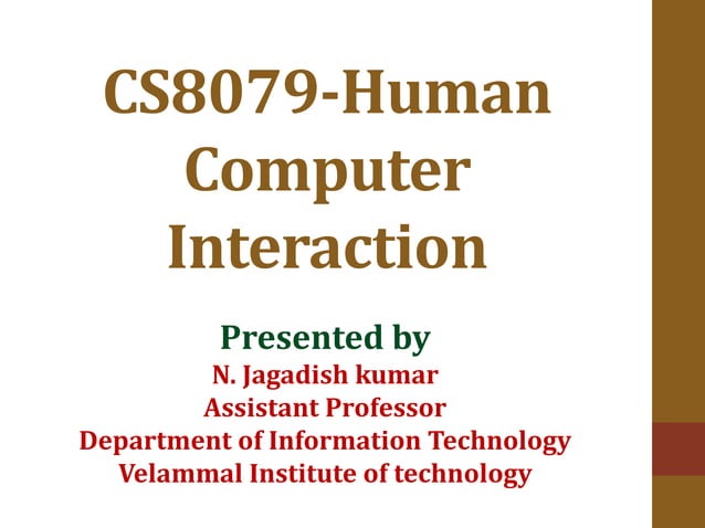 Human computer interaction -Input output channel | PPTX | Internet | Computing
