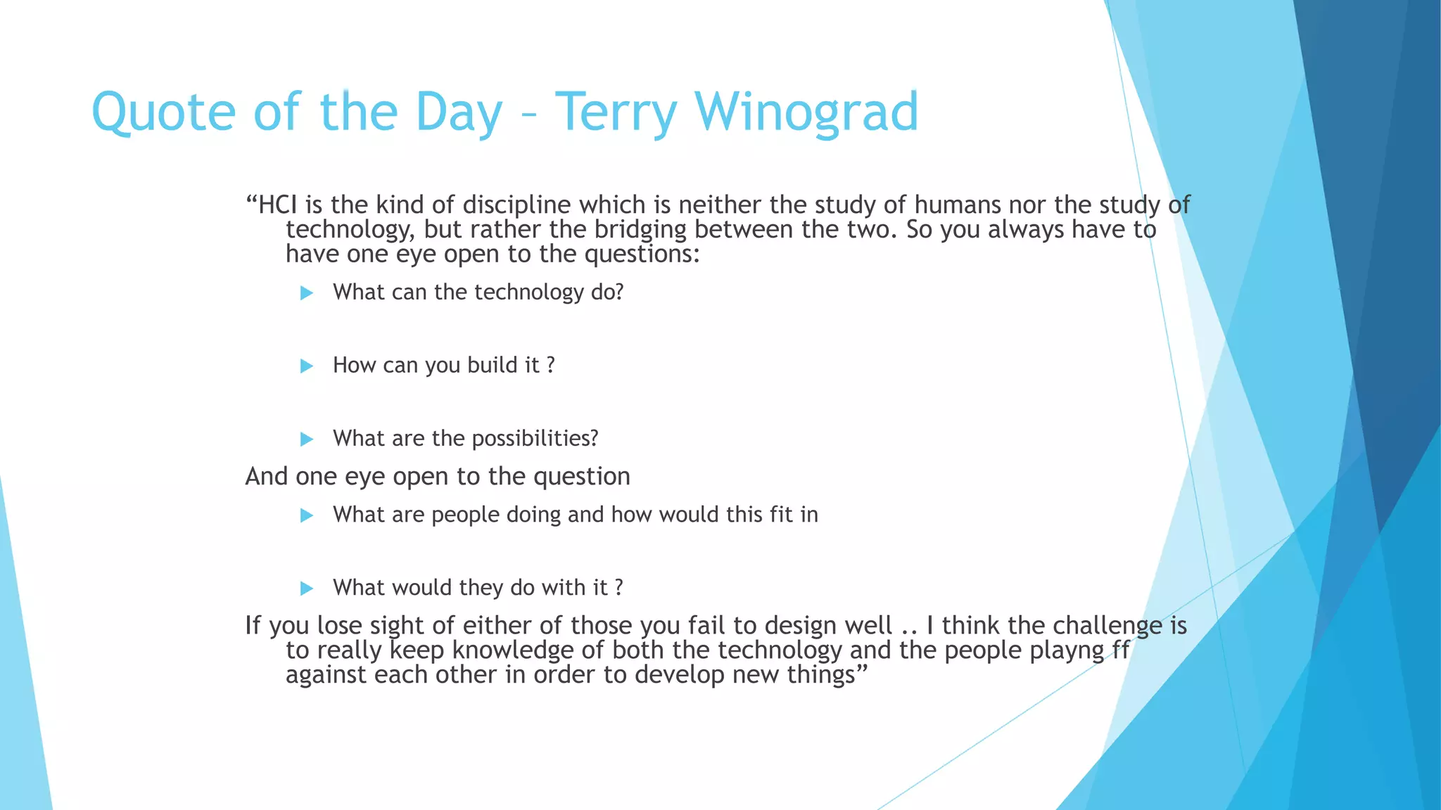 Human computer interaction 3 4(revised) | PPTX