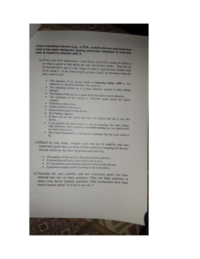 Human Computer Interaction Assignment 01 Doc