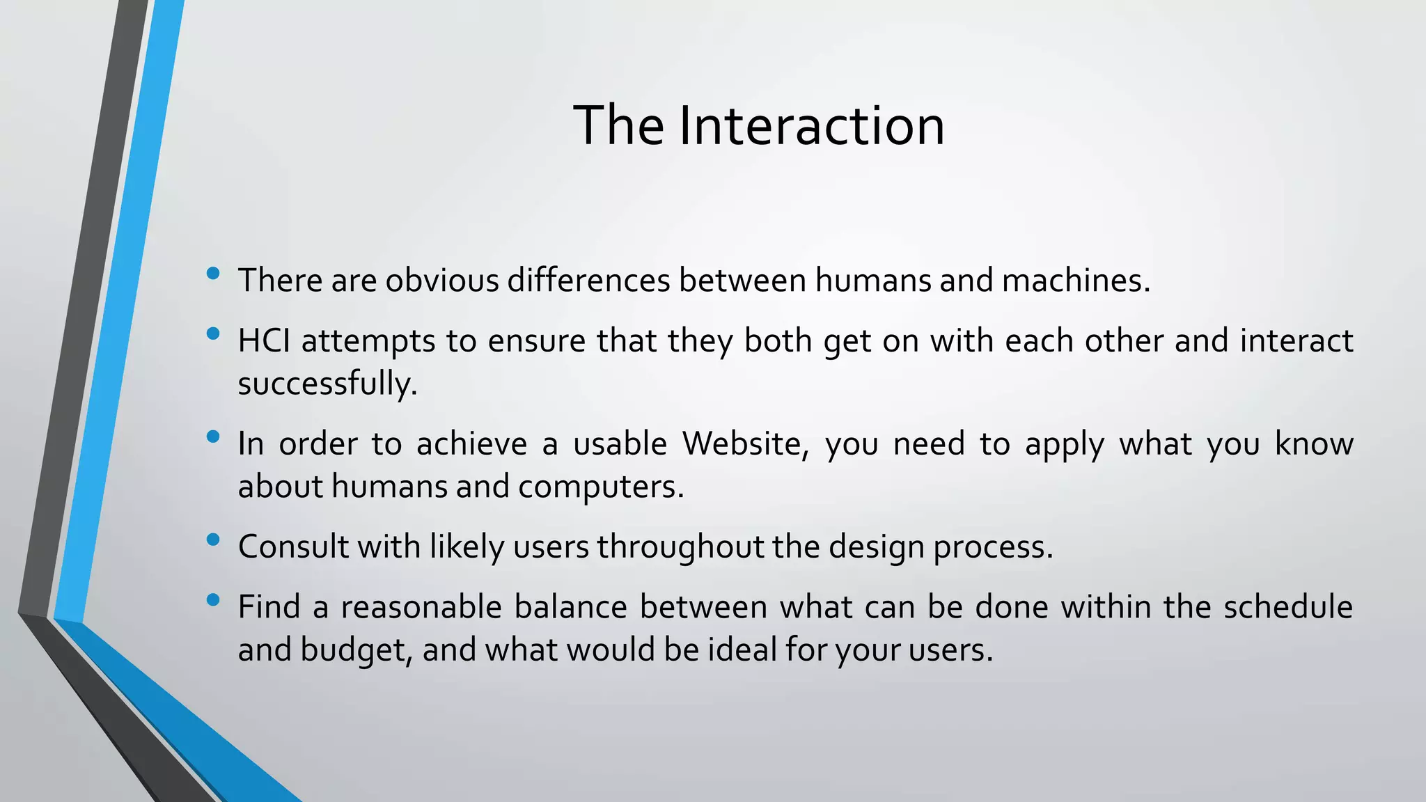 Human computer interaction on web | PPTX