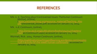 Human continuum | PPTX