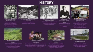 HUMAN CULTURE ANALYSIS SEMAI PEOPLE AT CAMERON HIGHLAND | PPT