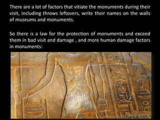 Human damage on monuments | PPTX | Indoor Environmental Quality | Home ...
