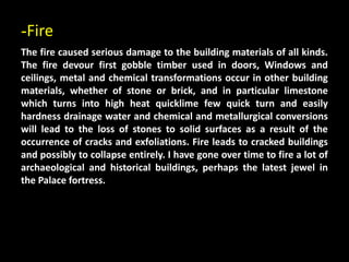 Human damage on monuments | PPTX | Indoor Environmental Quality | Home ...