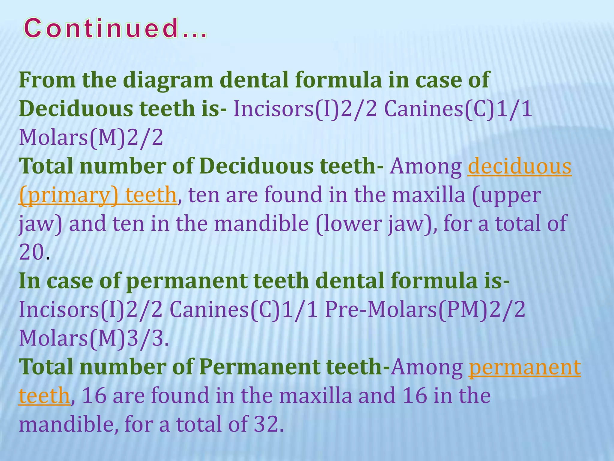 Human dentition | PPTX
