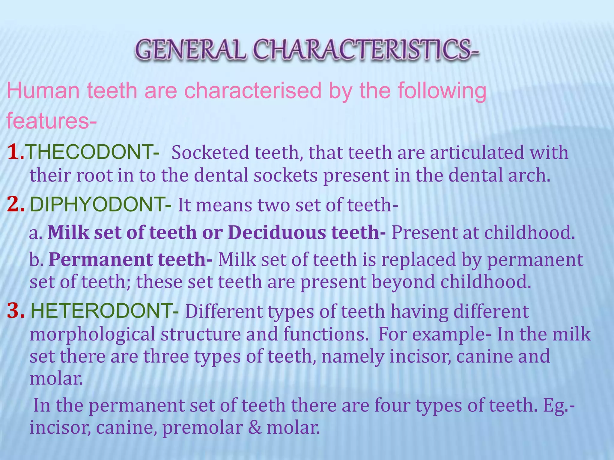 Human dentition | PPTX