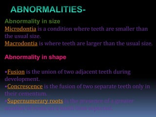 Human dentition | PPTX