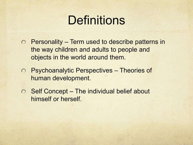 Human development - Social and Personality Development | PPTX