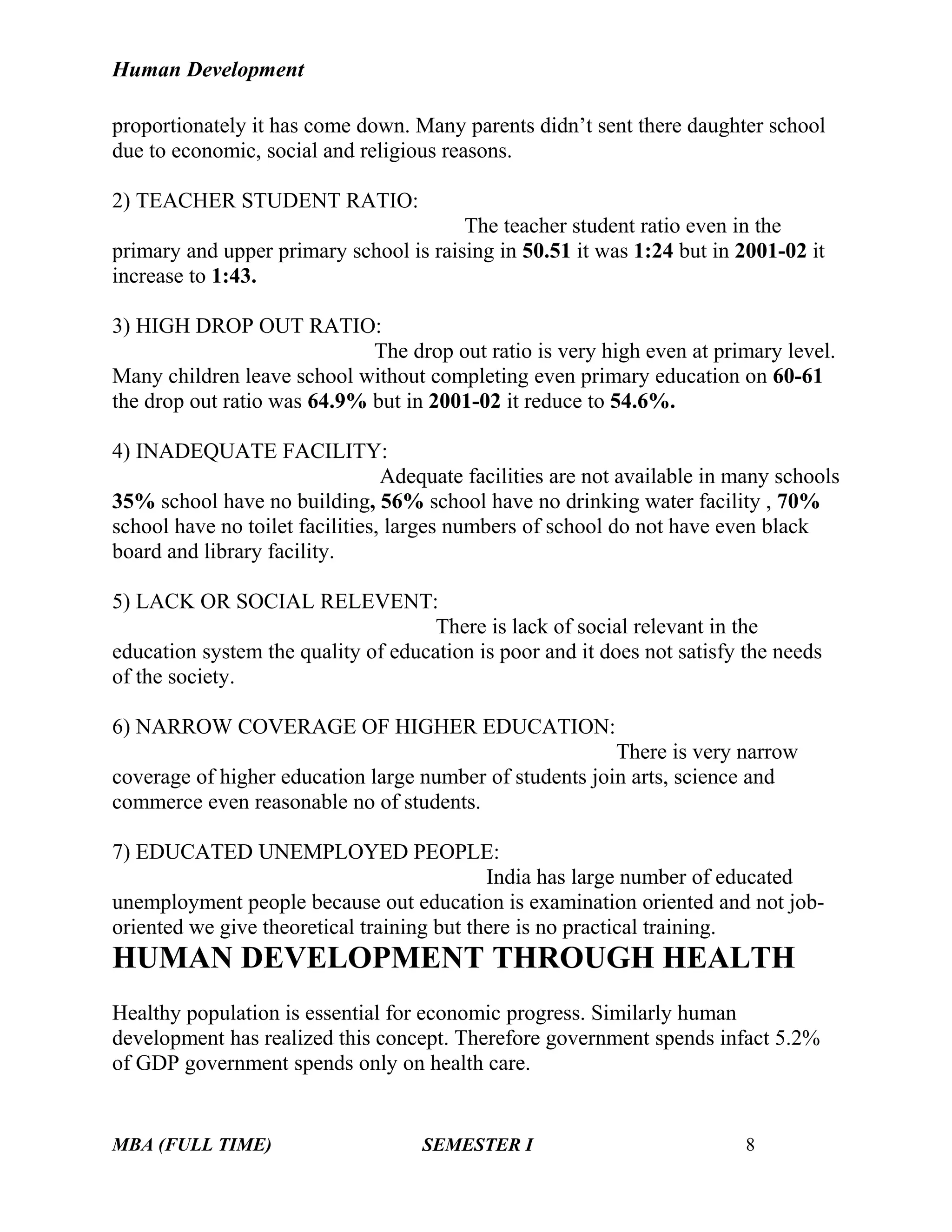 Human development | PDF