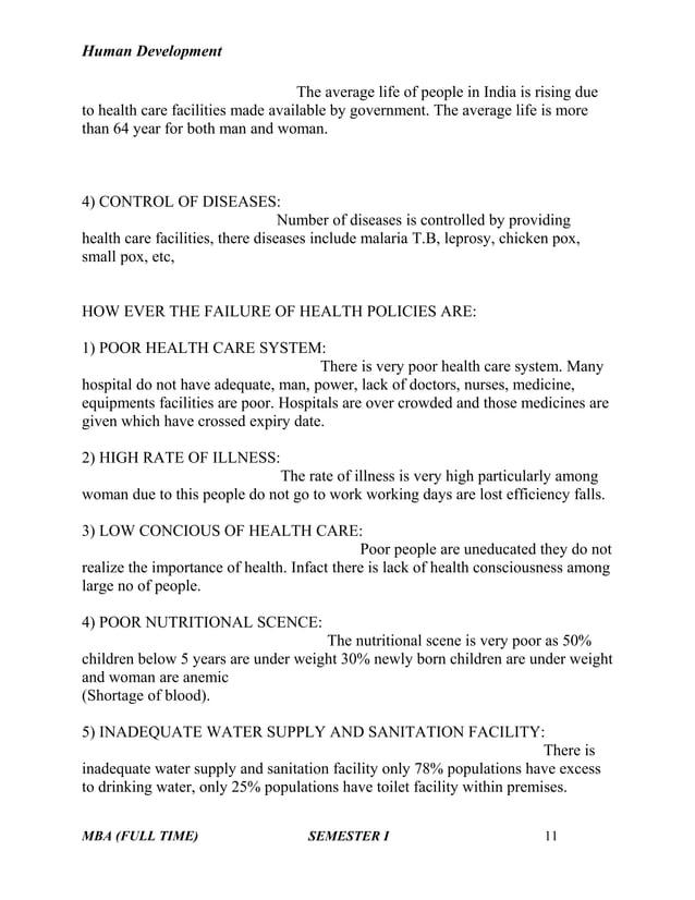 Human development | PDF