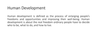 Human development | PPTX