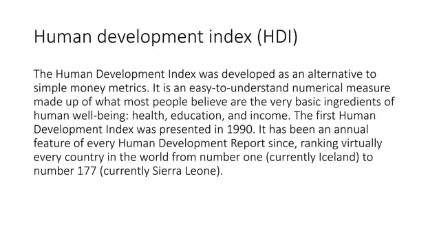 Human development | PPT