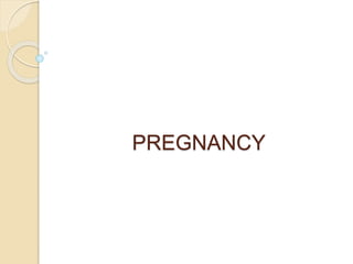 PREGNANCY AND ITS COMPLICATIONS | PPTX