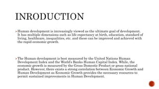 Human development | PPTX