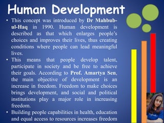 Human development currency verma | PPTX | Healthcare Industry | Industries