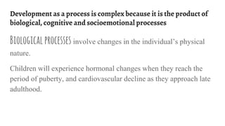 Human development meaning, concepts and approaches | PPTX