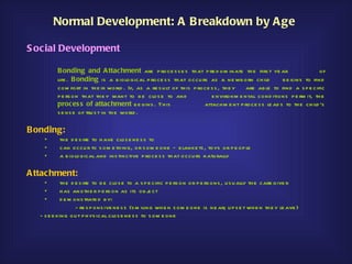 Human development during birth and postnatal period | PPT