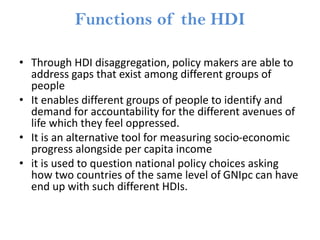 Human development index | PPT