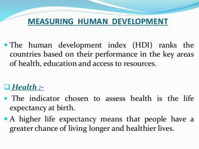 Human development index | PPT