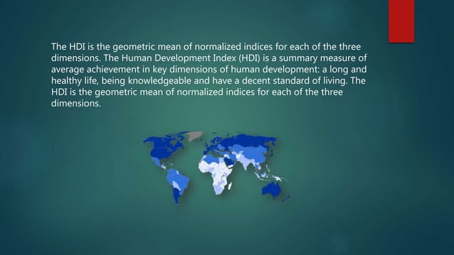 Human development index. | PPT