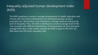 Human development index. | PPT