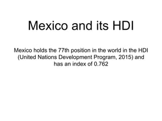 Human development index | PPTX