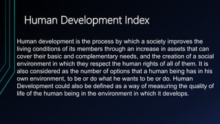 Human development index | PPTX