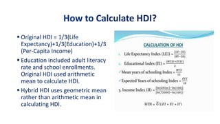 Human Development Index (HDI) and it’s Components - Pakistan at HDI ...