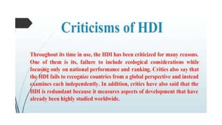 Human Development Index (HDI) and it’s Components - Pakistan at HDI ...