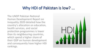 Human Development Index (HDI) and it’s Components - Pakistan at HDI ...