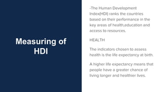 Human development index 1.2 | PPTX