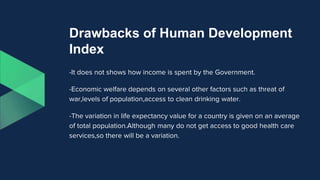 Human development index 1.2 | PPTX