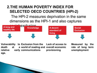 Human development indicators | PPTX