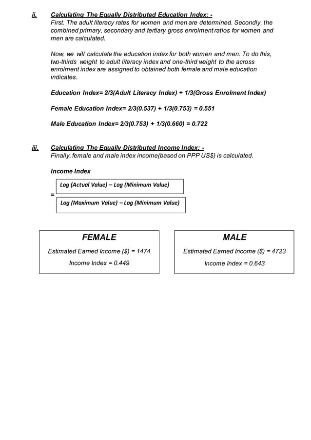 Human development indicators | DOCX