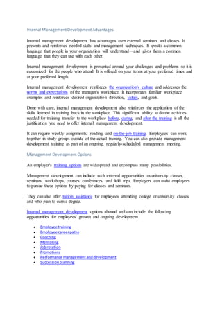 Human development management | PDF