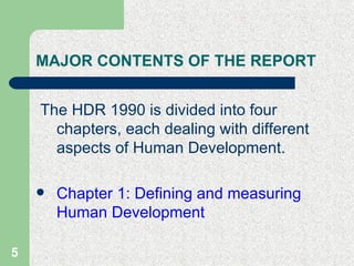H Uman Development Report 1990 | PPT