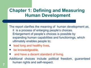 H Uman Development Report 1990 | PPT