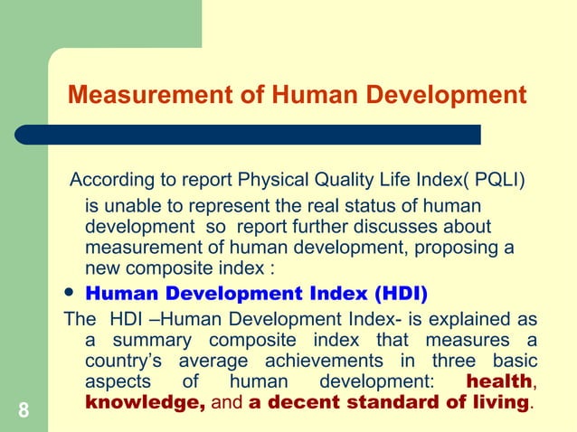 H Uman Development Report 1990 | PPT