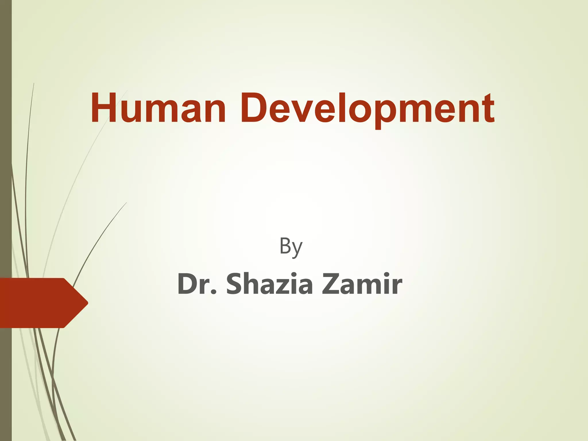 Human development slides | PPT
