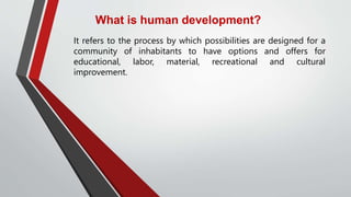 Human develpment index | PPT