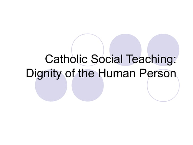 Human dignity | PPT