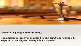 Human dignity | PPTX