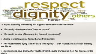 Human dignity | PPTX