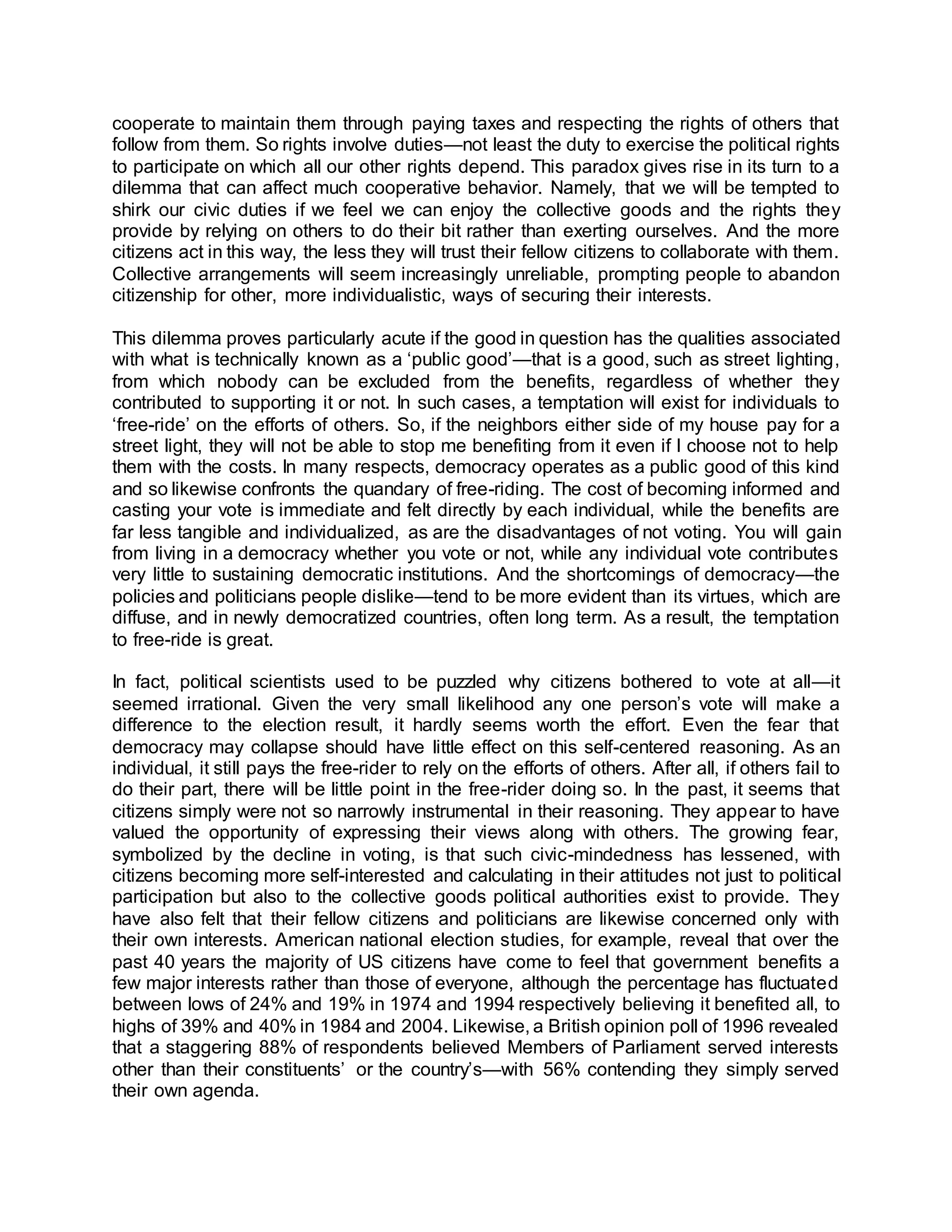 Human dignity rights and the common good | DOCX