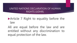 HUMAN DIGNITY, RIGHTS AND THE COMMON GOOD.pptx