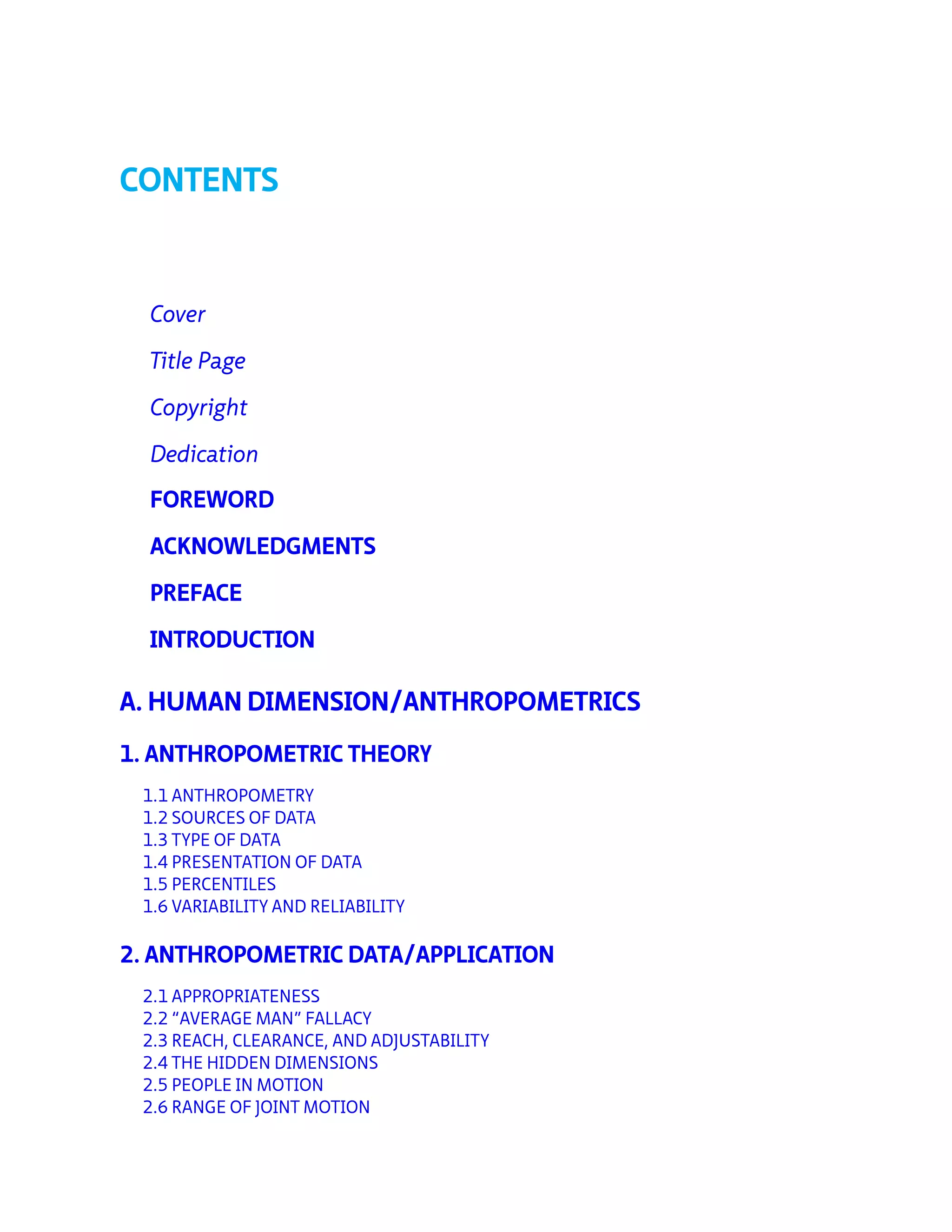 Human Dimension and Interior Space A Source Book of Design Reference ...