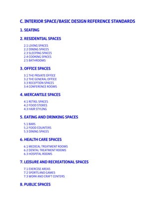 Human Dimension and Interior Space A Source Book of Design Reference ...
