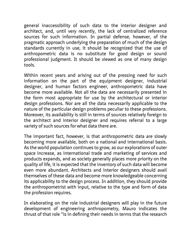 Human Dimension and Interior Space A Source Book of Design Reference ...