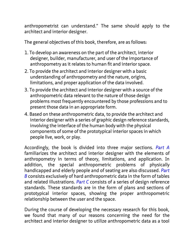 Human Dimension and Interior Space A Source Book of Design Reference ...