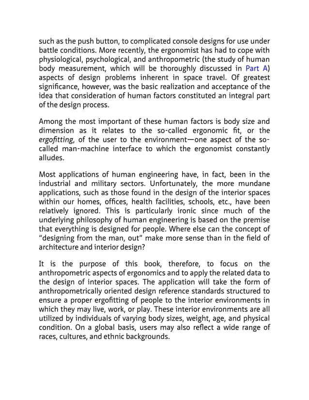 Human Dimension and Interior Space A Source Book of Design Reference ...